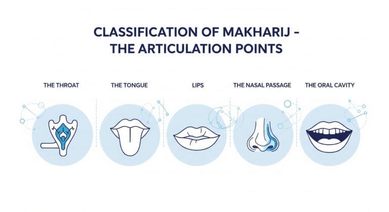 What Is Makhraj In Tajweed? Makharij Of Arabic Letters (Articulation)
